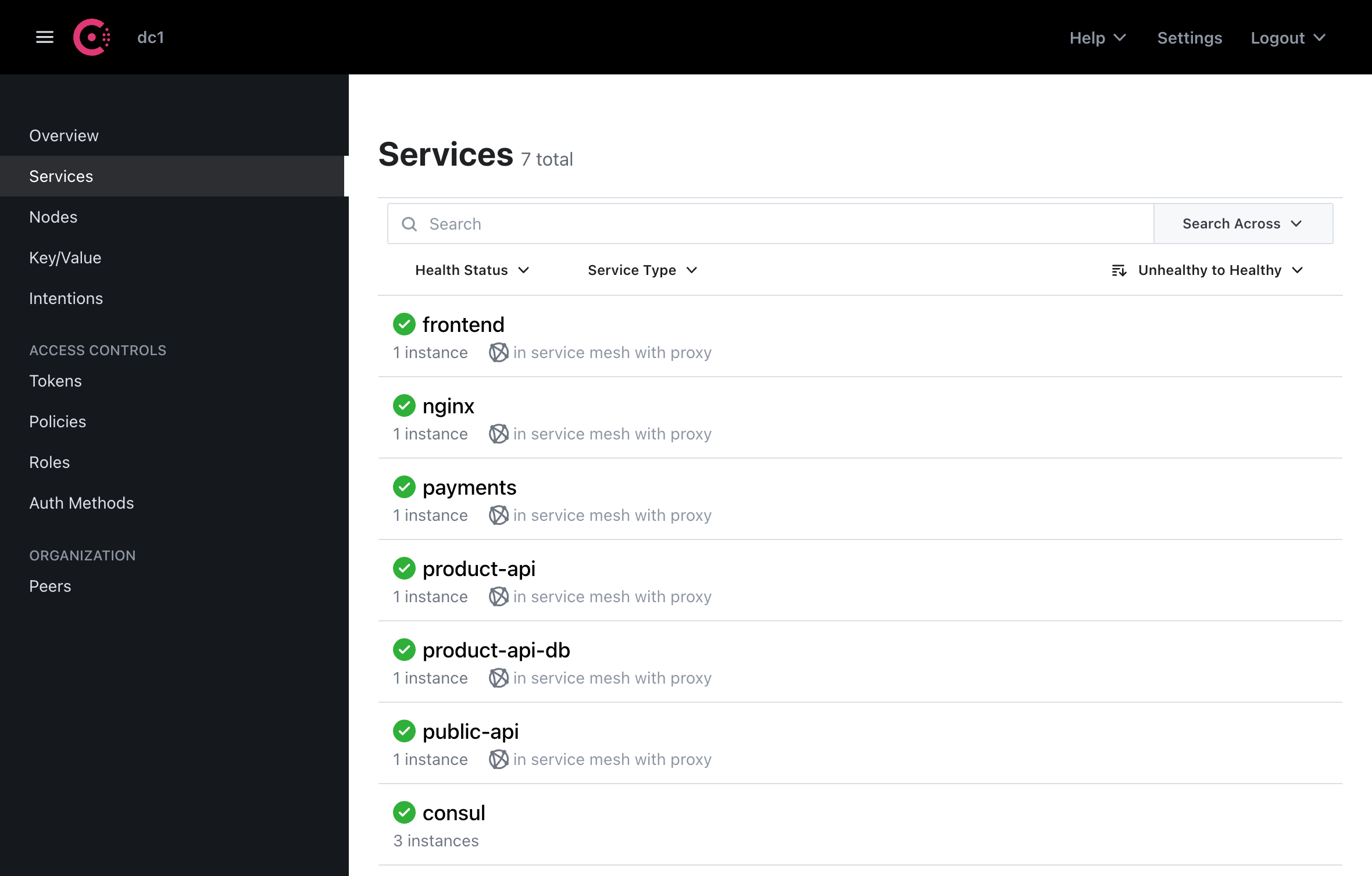Securely connect your services with Consul service mesh | Consul | HashiCorp Developer