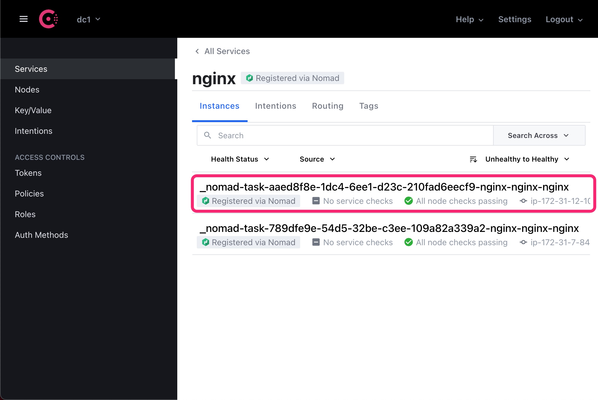 Convert from Nomad to Consul Service Discovery | Nomad | HashiCorp ...