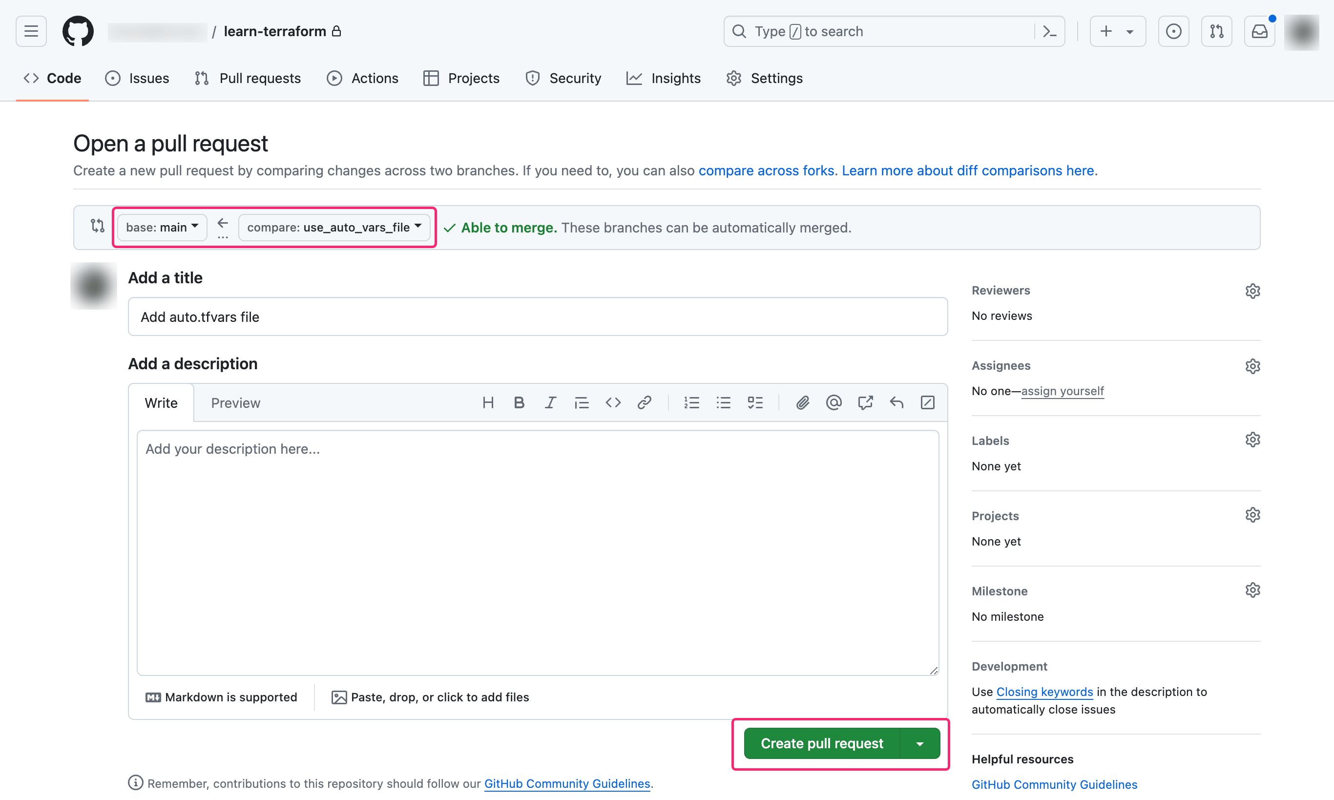 Use Vcs Driven Workflow Terraform Hashicorp Developer