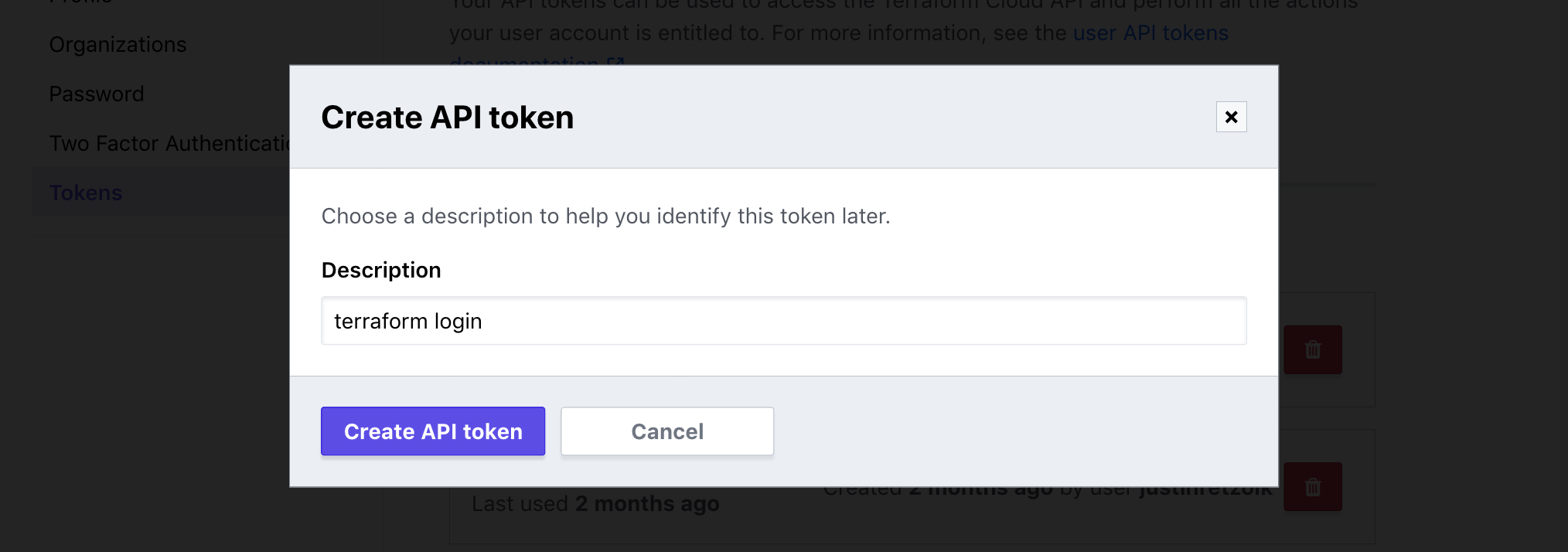 Log In To Terraform Cloud From The Cli Terraform Hashicorp Developer
