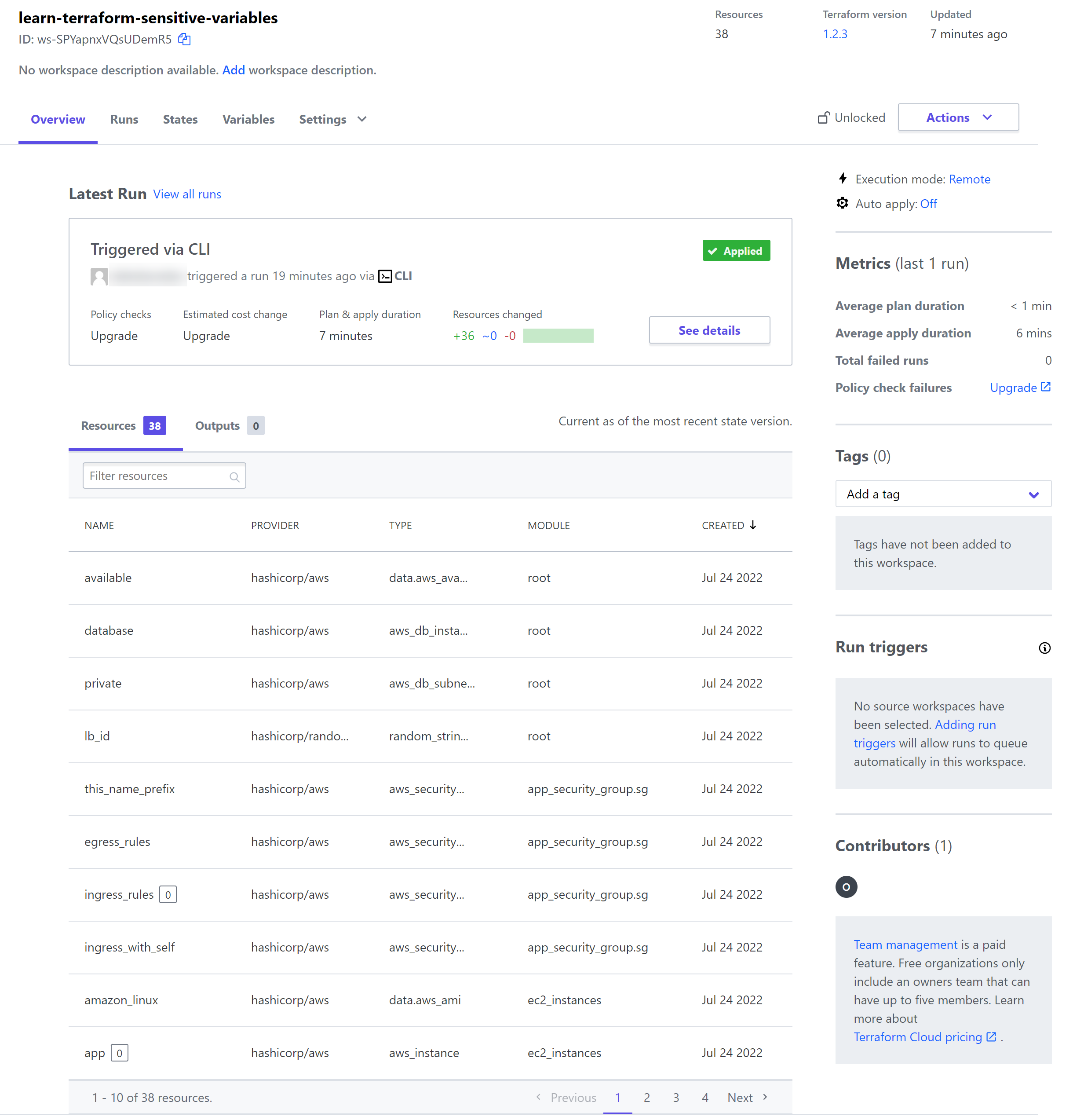 Protect Sensitive Input Variables Terraform Hashicorp Developer