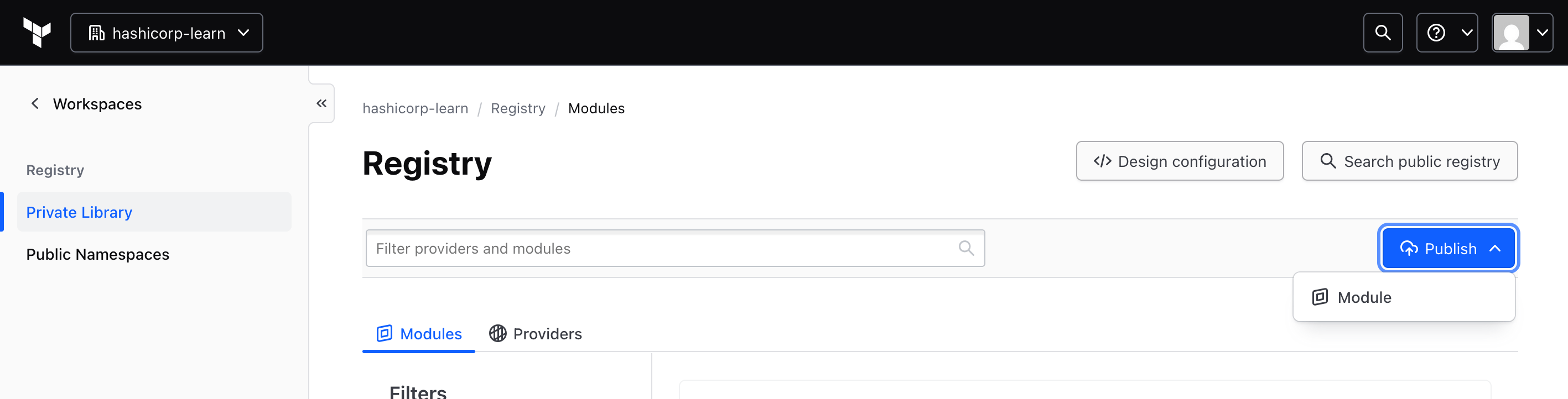 Share Modules in the Private Registry | Terraform | HashiCorp Developer
