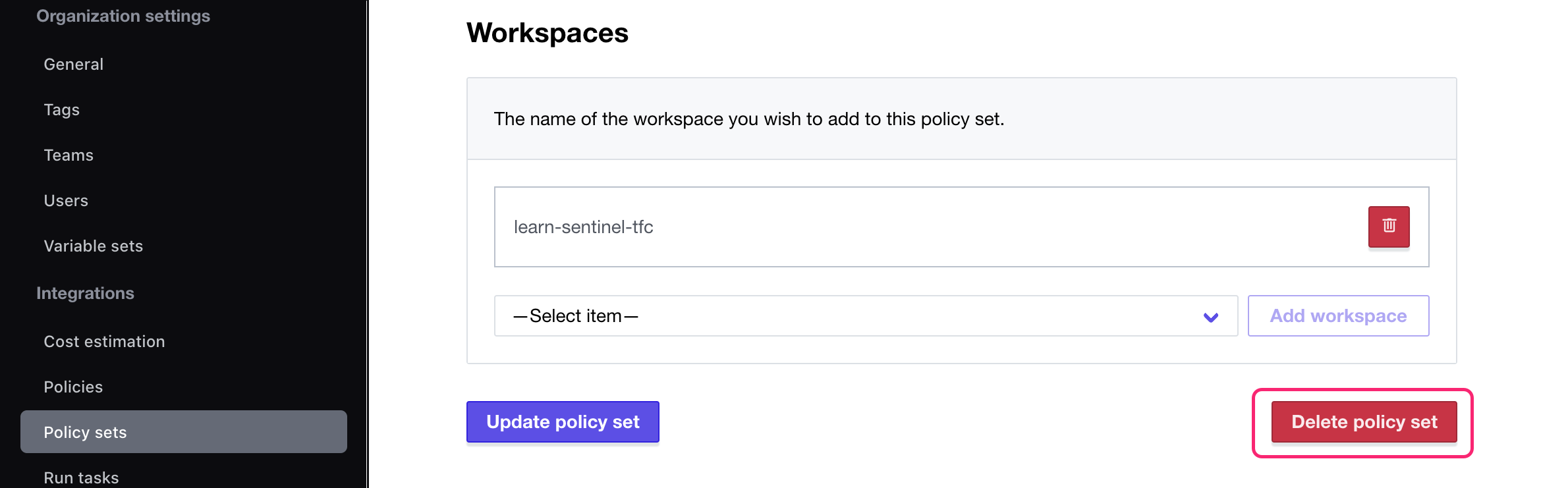 Upload Your Sentinel Policy Set to Terraform Cloud | Terraform ...