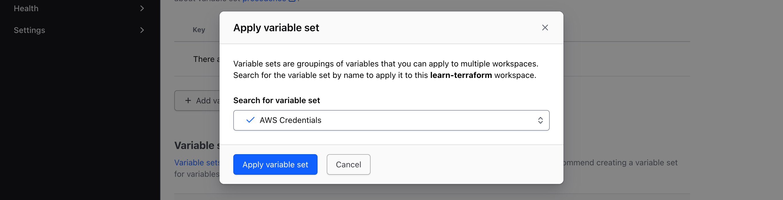 Create A Workspace Terraform Hashicorp Developer