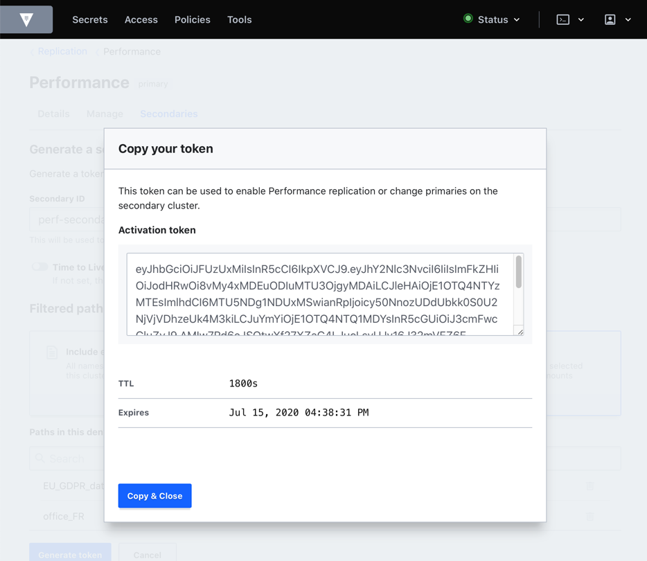 Setting up Performance Replication | Vault | HashiCorp Developer