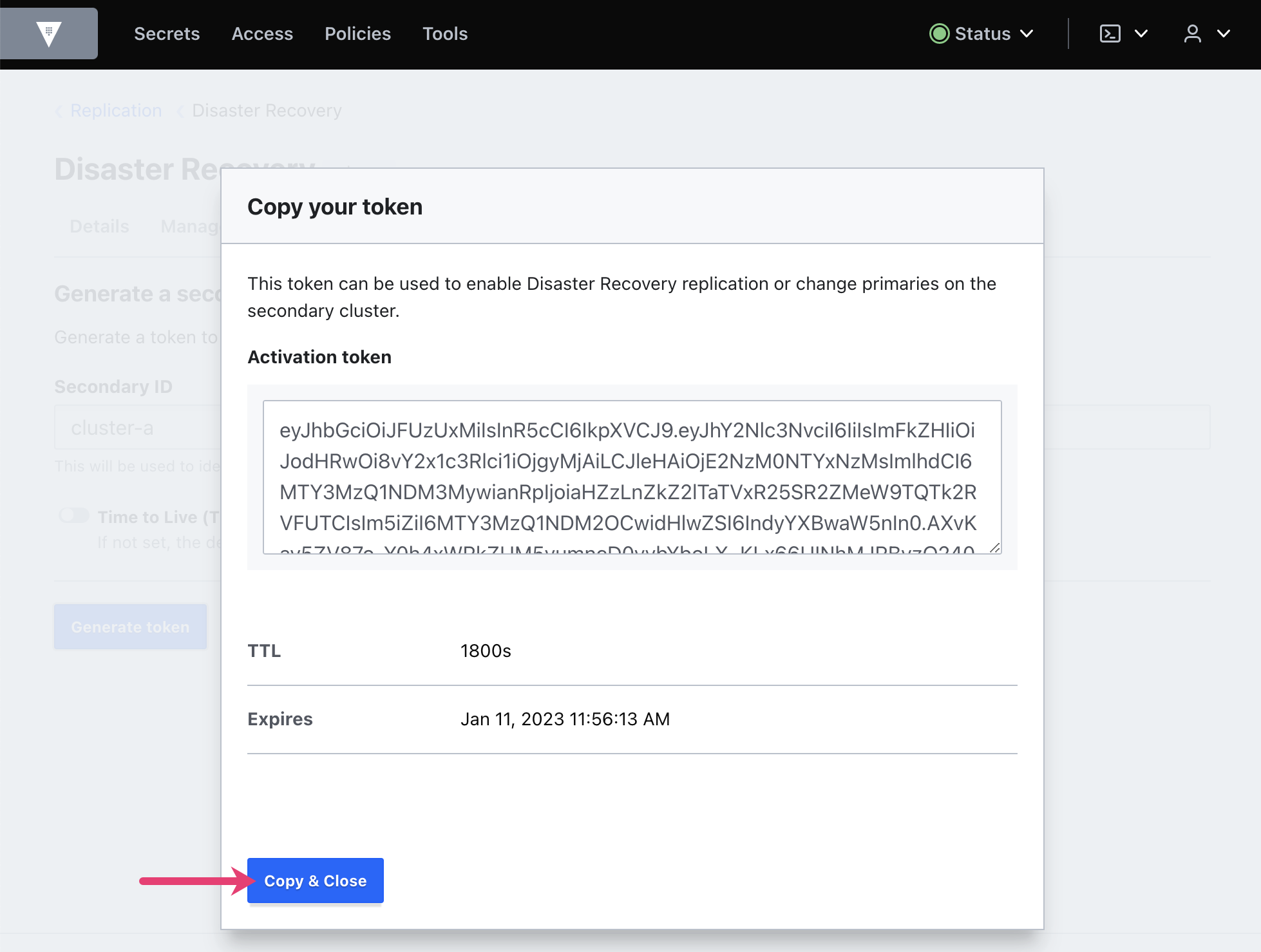 Disaster Recovery Replication Failover And Failback Vault Hashicorp
