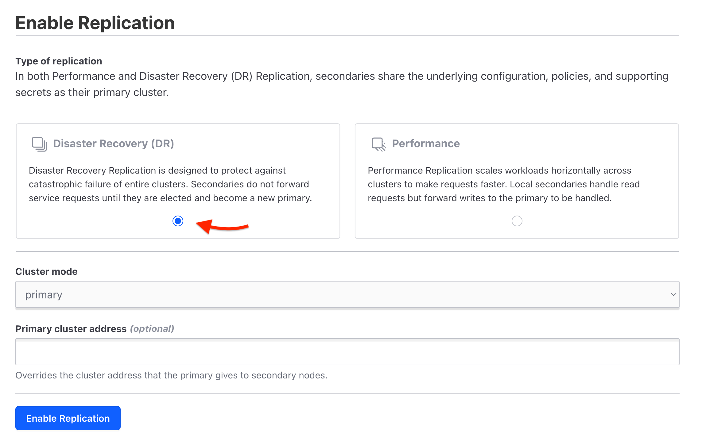 Disaster Recovery Replication Setup | Vault | HashiCorp Developer