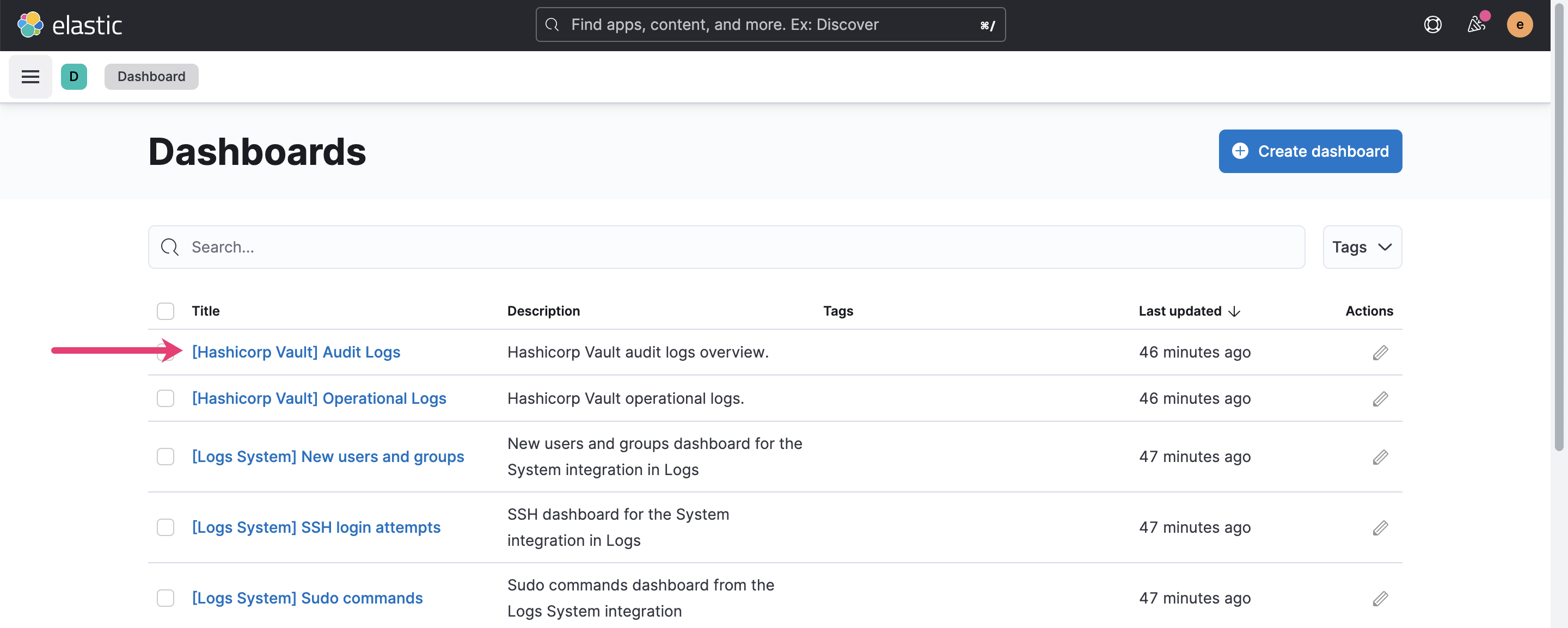 Audit Device Logs and Incident Response with Elasticsearch | Vault | HashiCorp Developer