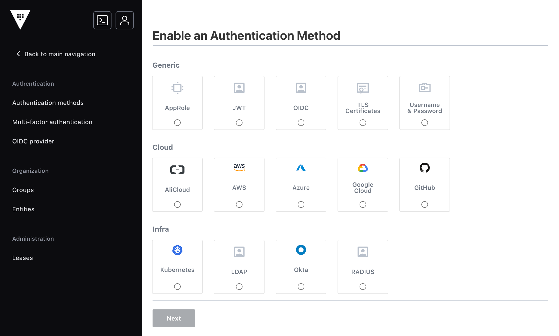 Hashicorp Vault Auth Methods – Hashicorp Vault Community Edition – VYJSBI