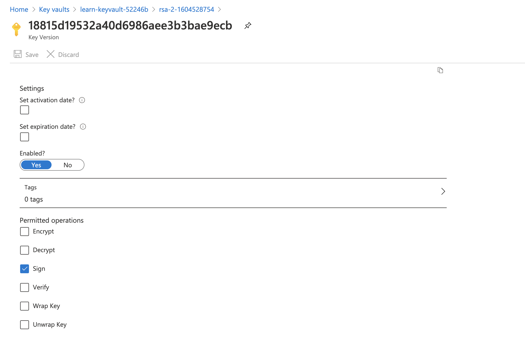 Key Management Secrets Engine with Azure Key Vault | Vault | HashiCorp ...