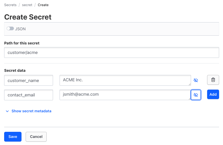 Versioned Keyvalue Secrets Engine Vault Hashicorp Developer 