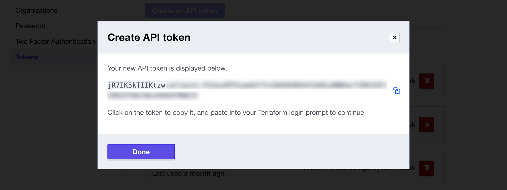 Log In To Terraform Cloud From The Cli Terraform Hashicorp Developer