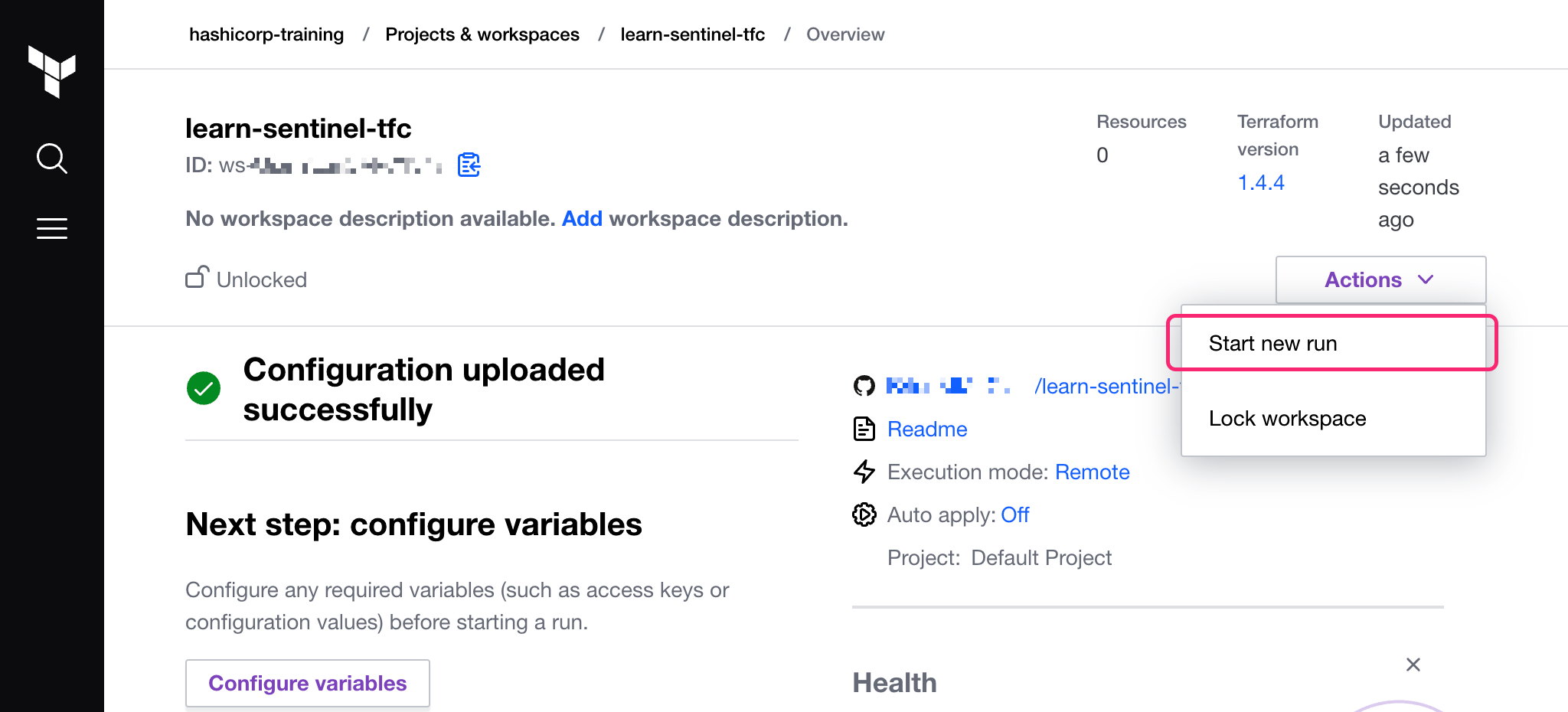 Upload Your Sentinel Policy Set To Terraform Cloud Terraform