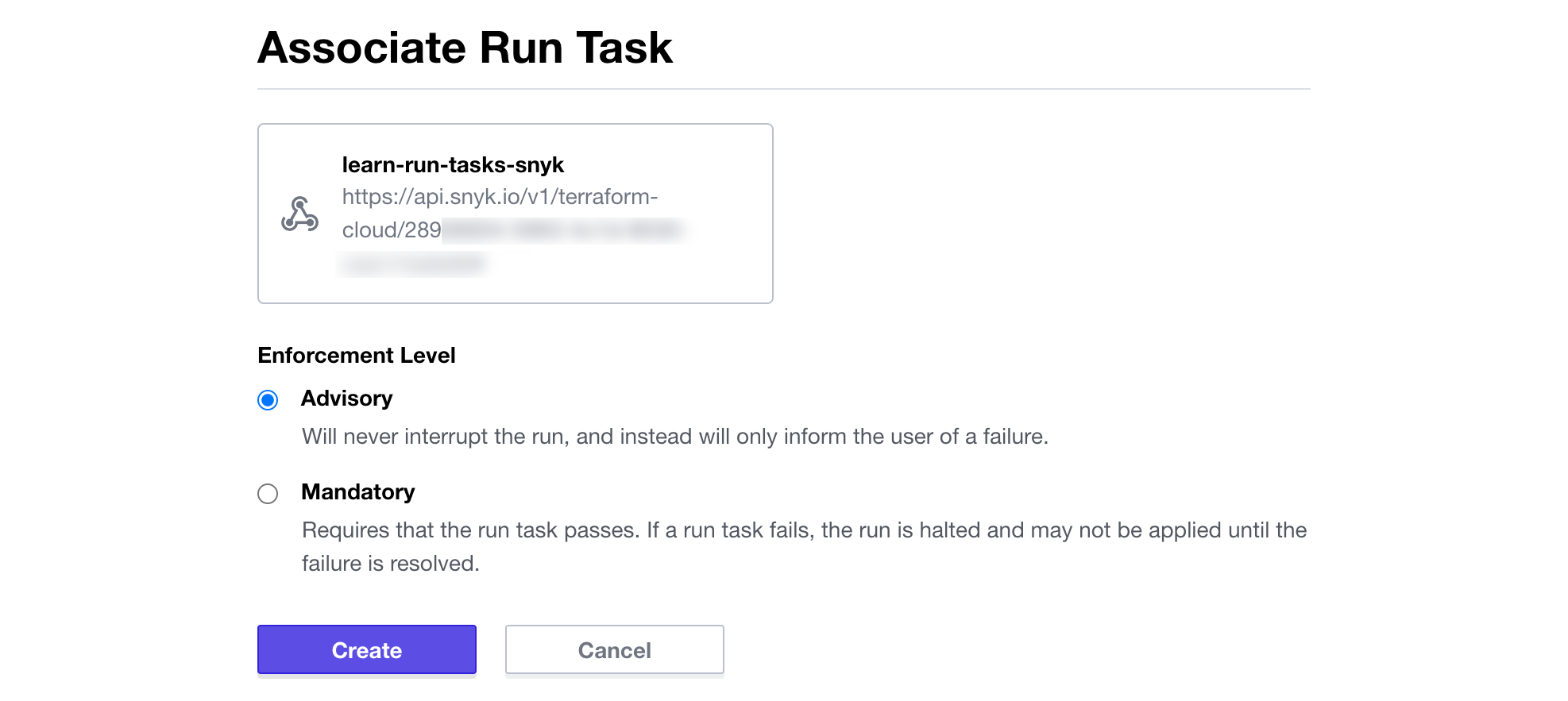 Configure Snyk Run Task in Terraform Cloud | Terraform | HashiCorp ... Configure Snyk Run Task in Terraform Cloud | Terraform | HashiCorp ...